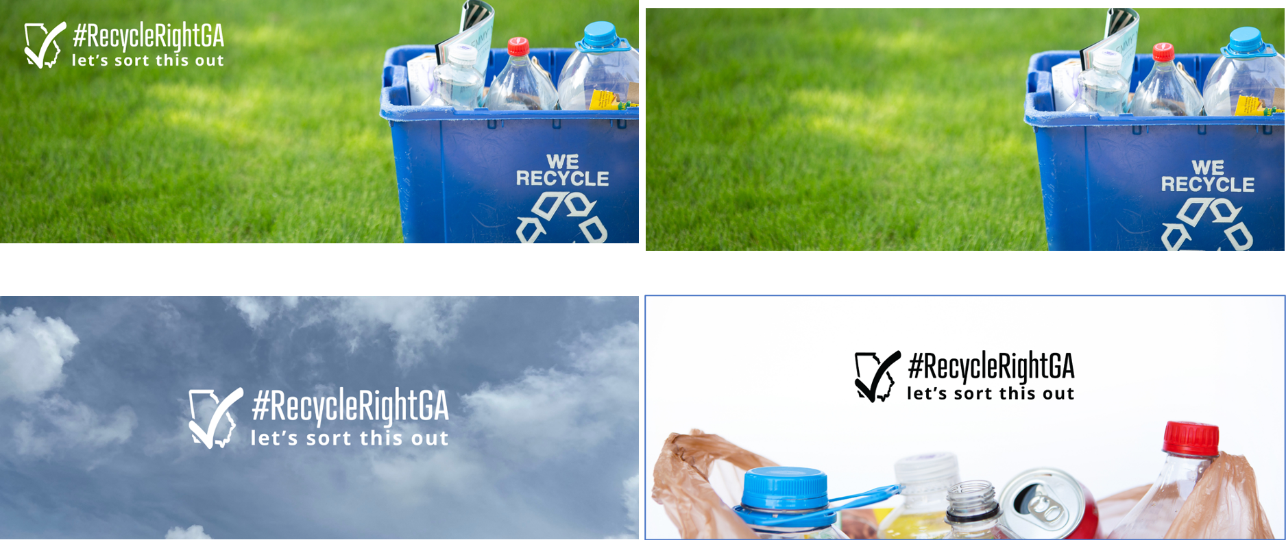 Logos and Banners for Social Media and Newsletters – Georgia Recycling ...